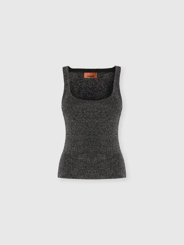 Missoni Tank Top In Viscose And Lamé Blend
