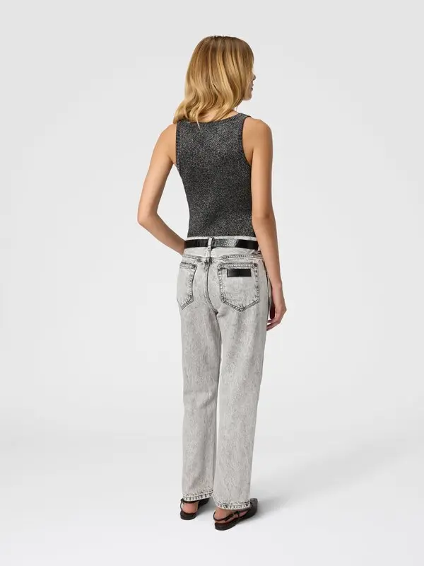 Missoni Tank Top In Viscose And Lamé Blend
