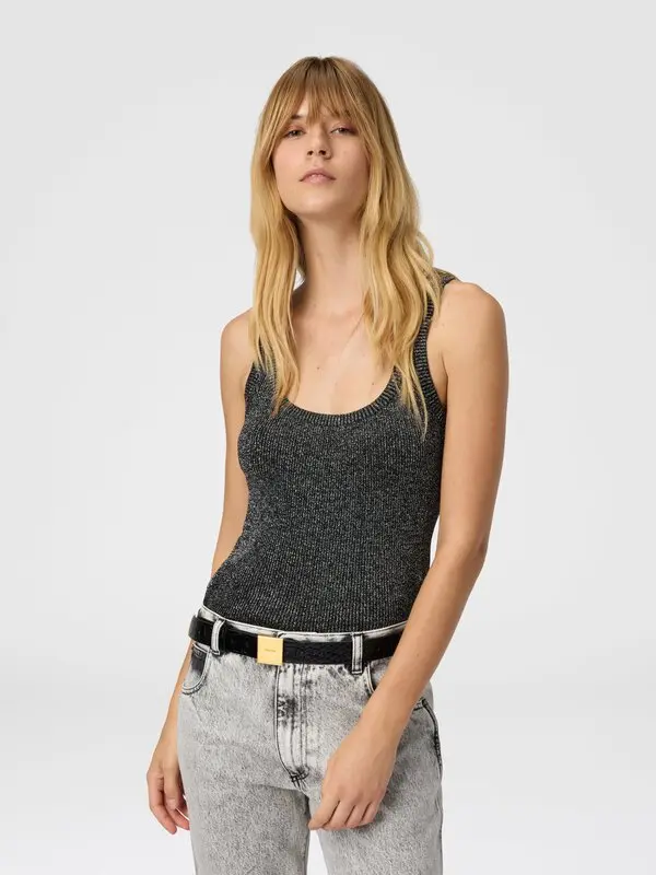 Missoni Tank Top In Viscose And Lamé Blend