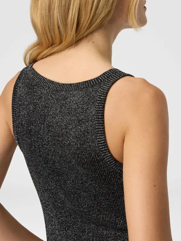Missoni Tank Top In Viscose And Lamé Blend