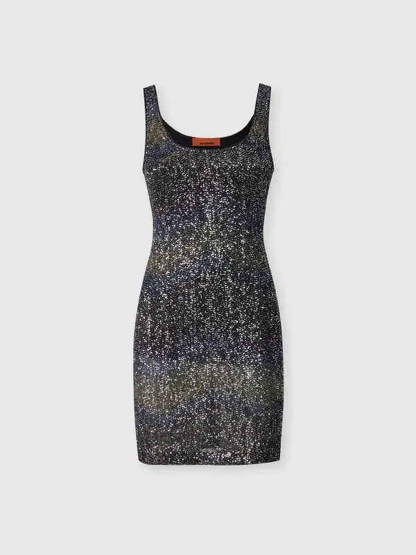 Missoni Sequined Dégradé Knit Mini Dress - Multicoloured