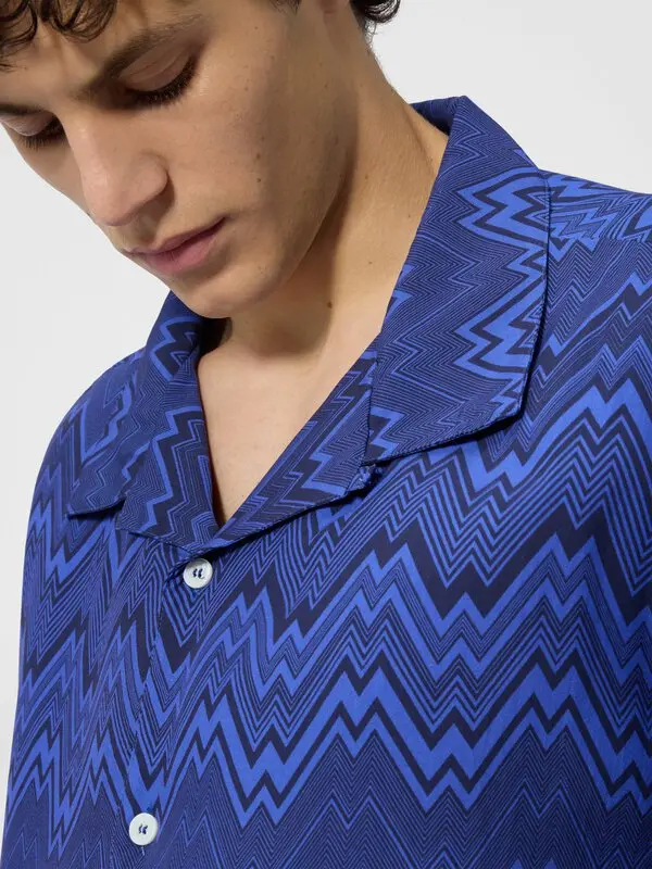Missoni Tone Irregular Zig Zag Print