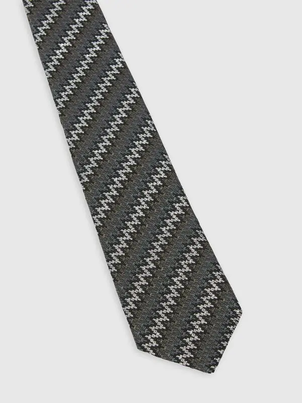 Missoni Lamé Silk Tie