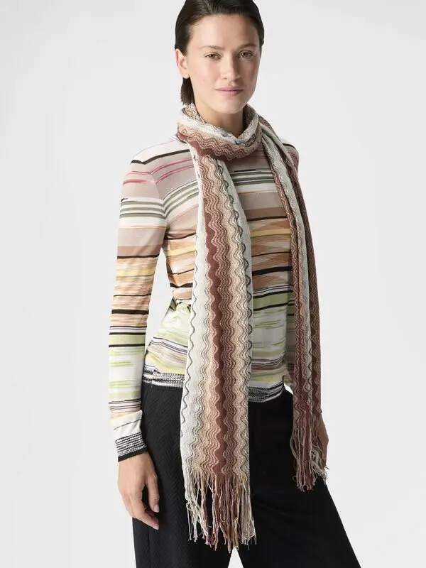Missoni Blend Scarf With Fringes