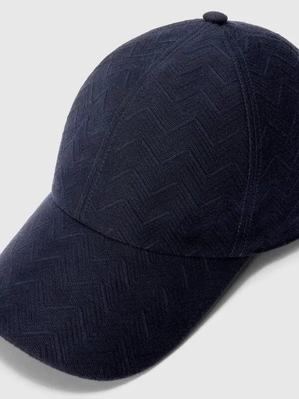 Missoni Cotton Zigzag Cap With Visor