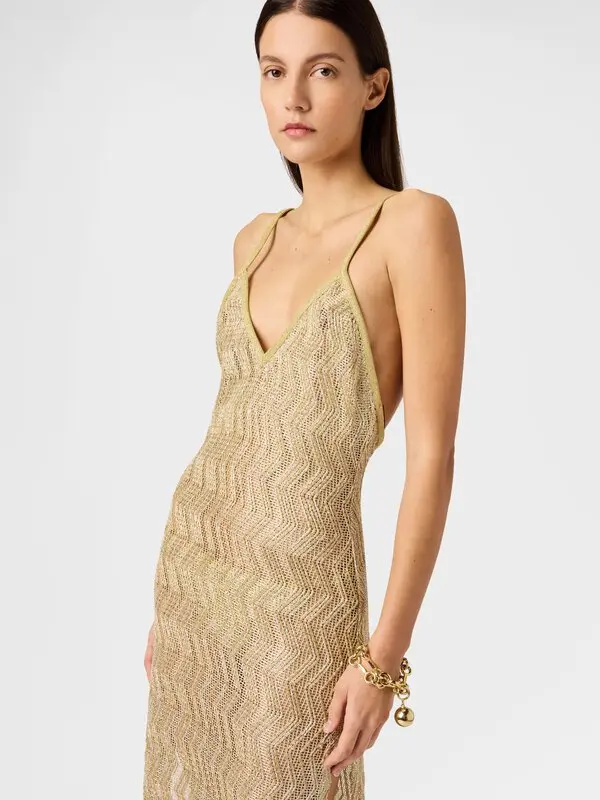 Missoni Up With Zigzag Pattern And Sequins
