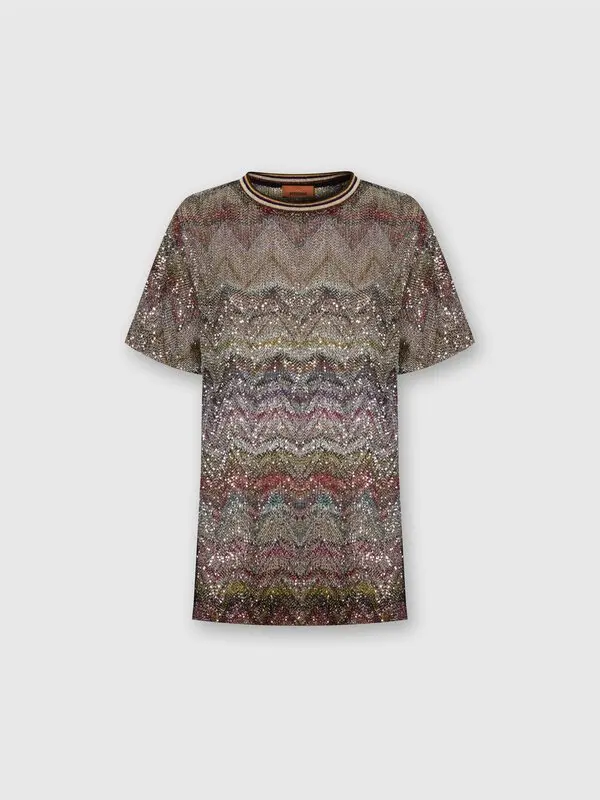 Missoni Shirt With Zigzag And Sequins