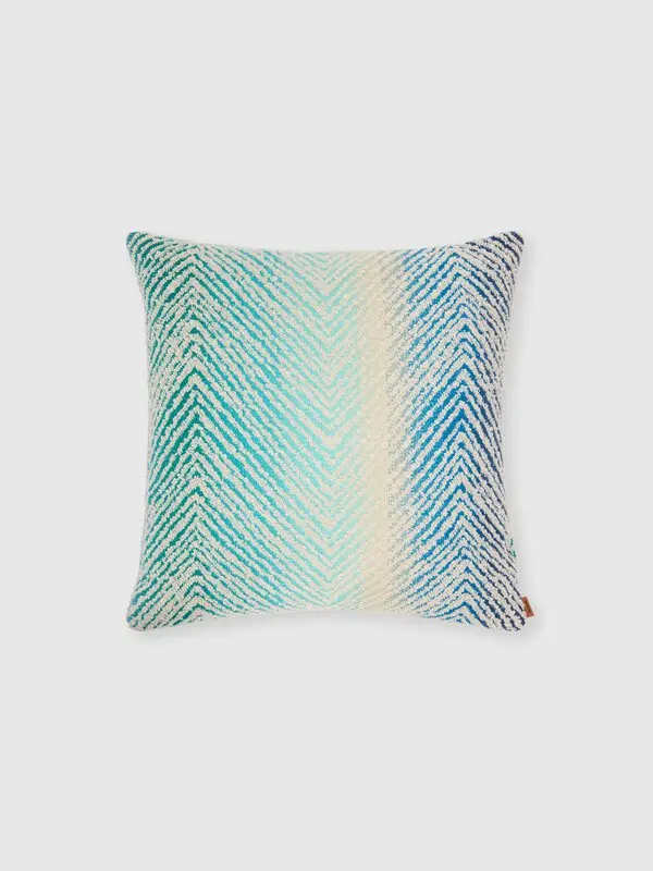 Missoni Island Outdoor Cushion 45x45 Cm - Turquoise Multicoloured