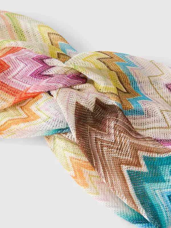 Missoni Hair Band With Zig Zag Motif