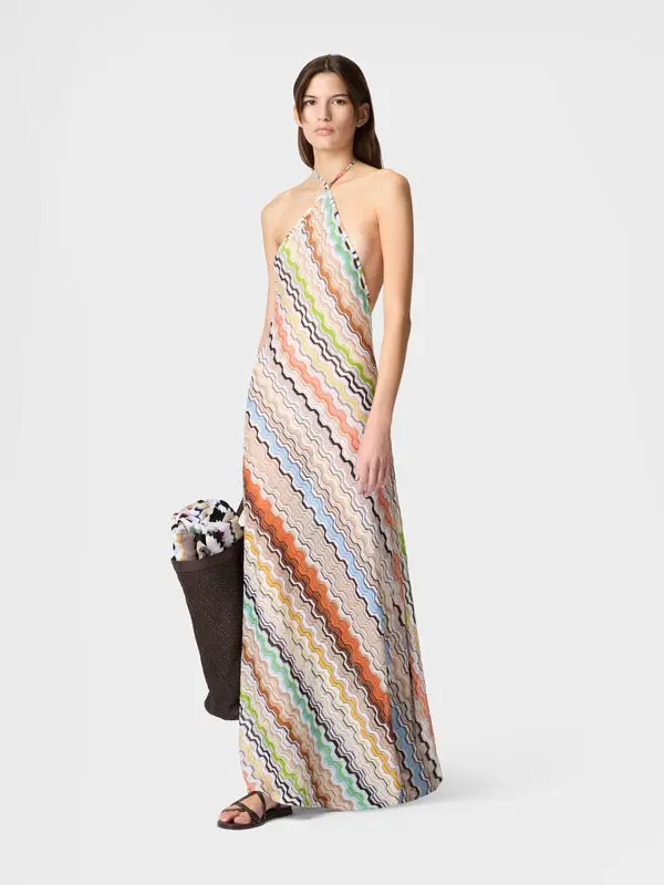 Missoni Up With Halterneck And Greek Motif