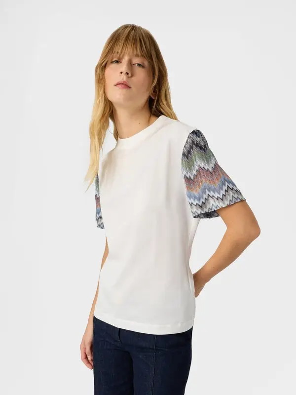 Missoni Shirt With Contrast Sleeves