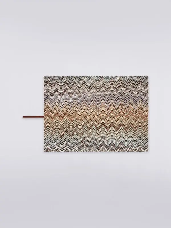 Missoni Pair Of Andorra Placemats 38x52 Cm - Black