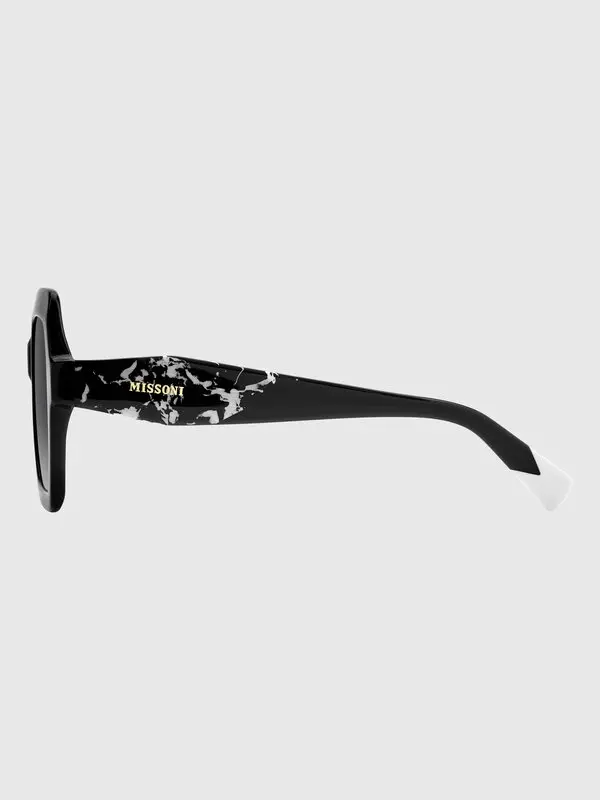 Missoni Seasonal Acetate Square Frame Sunglasses