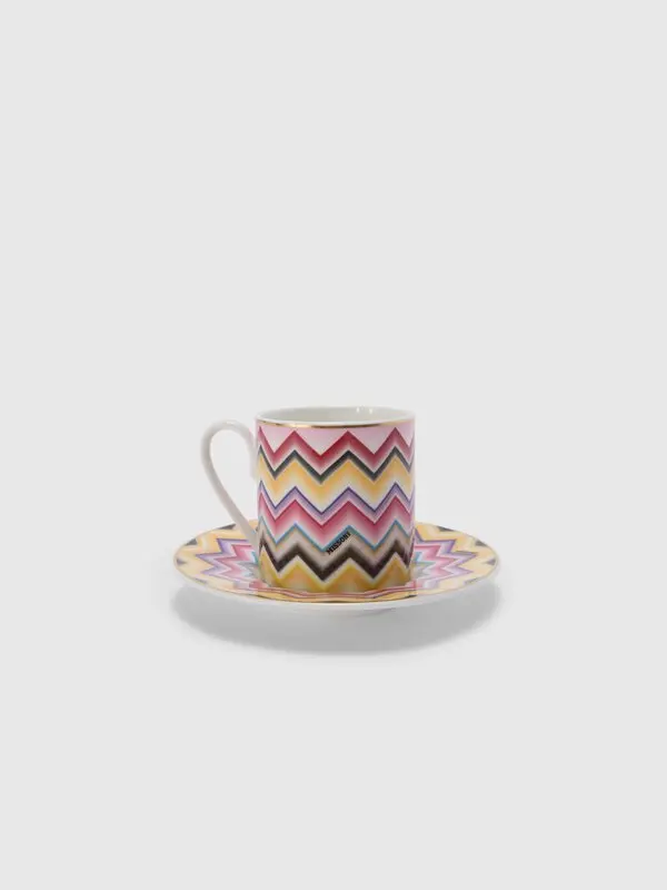 Missoni Marrakech Set Of 2 Coffee Cups & Saucers