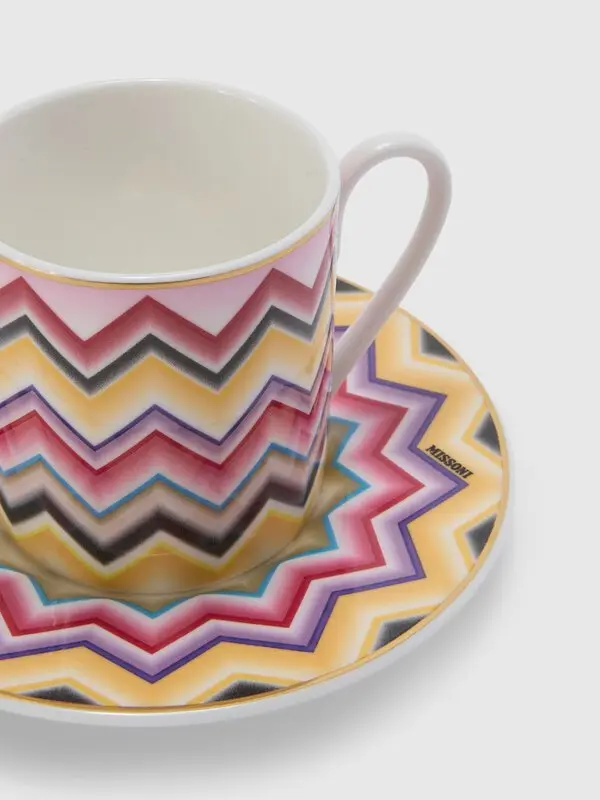 Missoni Marrakech Set Of 2 Coffee Cups & Saucers