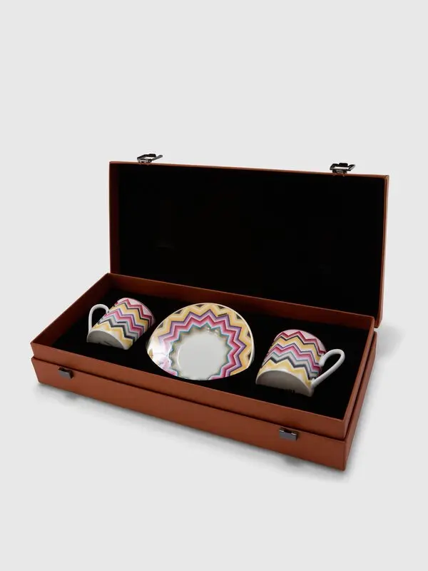 Missoni Marrakech Set Of 2 Coffee Cups & Saucers