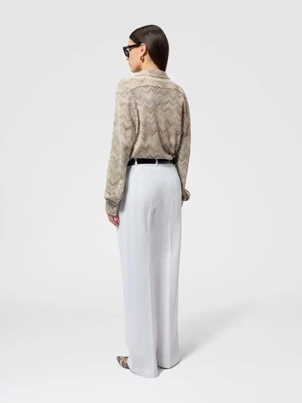 Missoni Tone Zig Zag - White