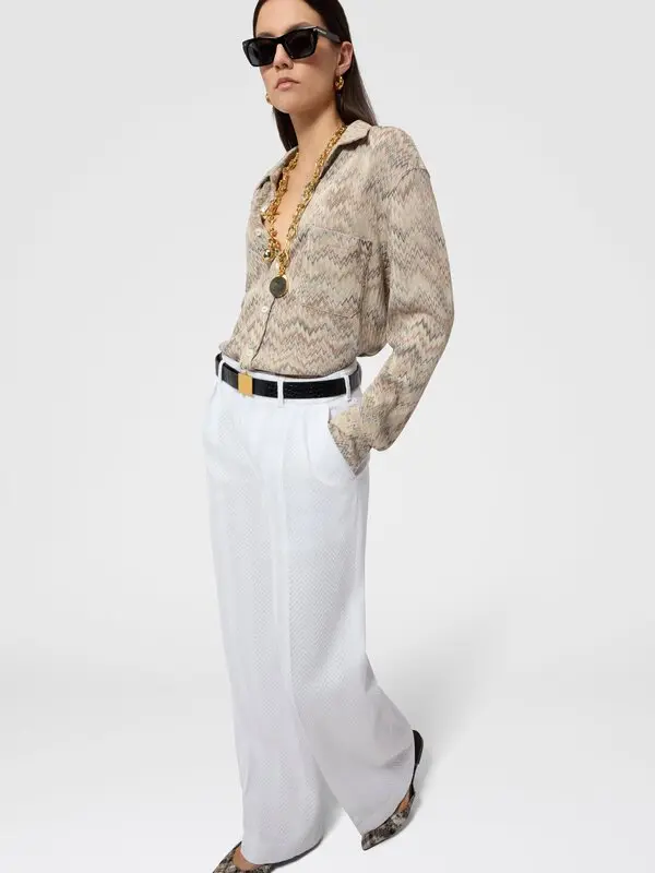 Missoni Tone Zig Zag - White