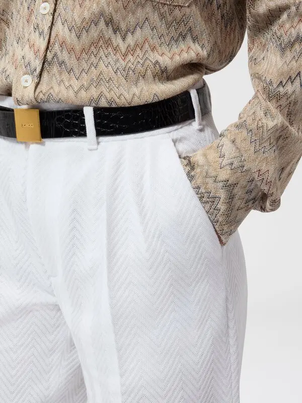 Missoni Tone Zig Zag - White