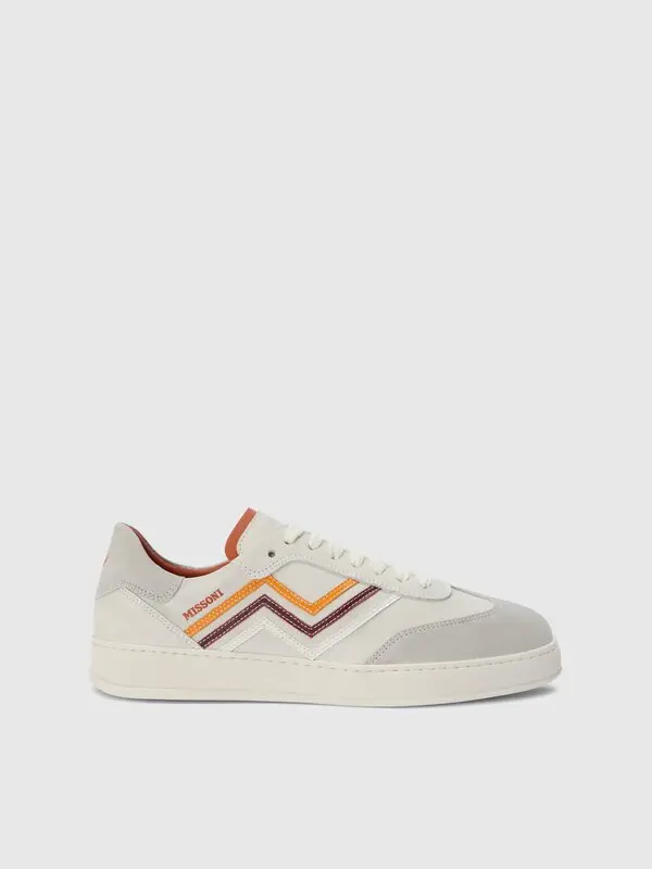 Missoni Sneakers With Zigzag Relief