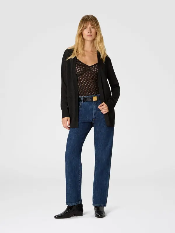 Missoni Cardigan With Belt In Lam