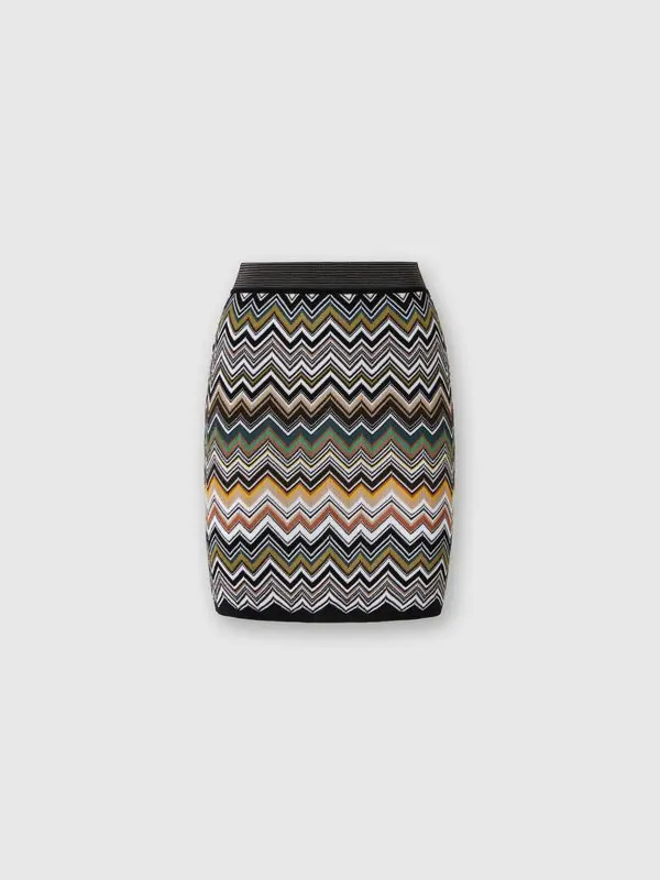Missoni Mini Skirt With Chevron Pattern