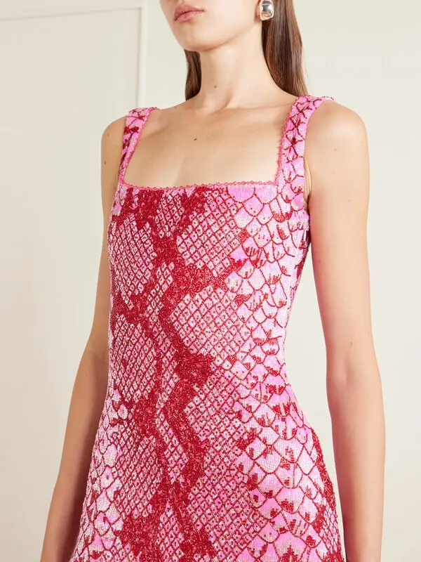 CLIO PEPPIATT Medusa Embellished Tulle Gown