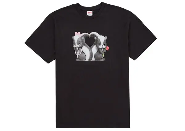 Supreme Skunk Tee Shirt - Black