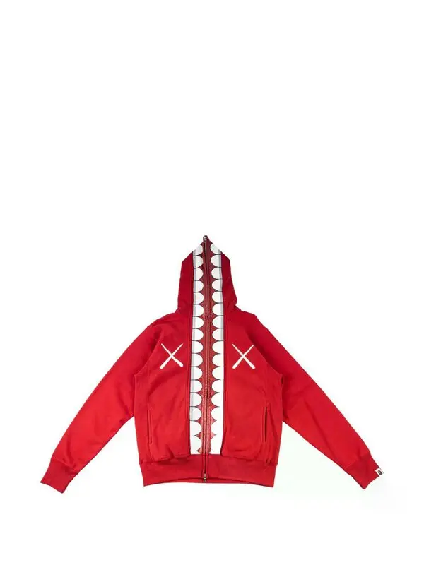 KAWS X Bapegraphic-print Hoodie