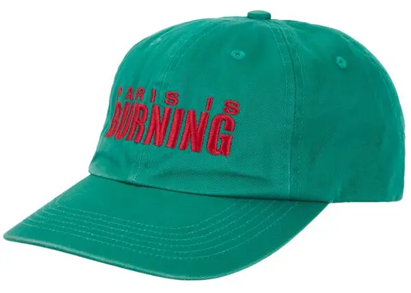 Supreme Paris Is Burning 6panel - Green