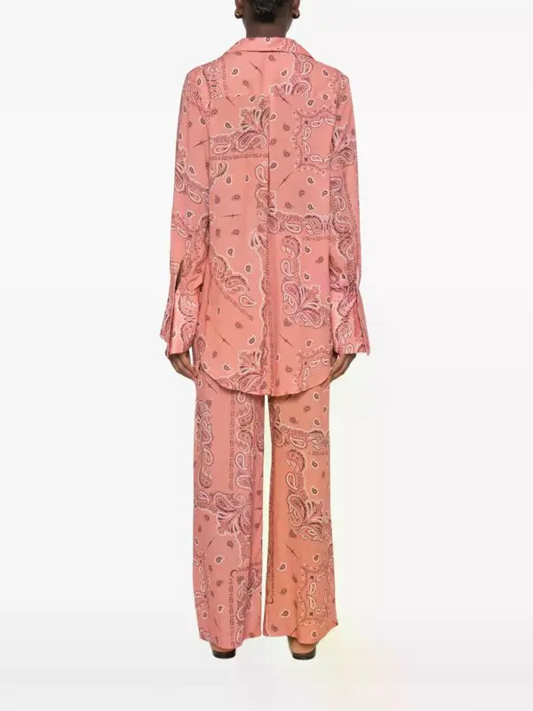 VENUJA Paisley-print Shirt