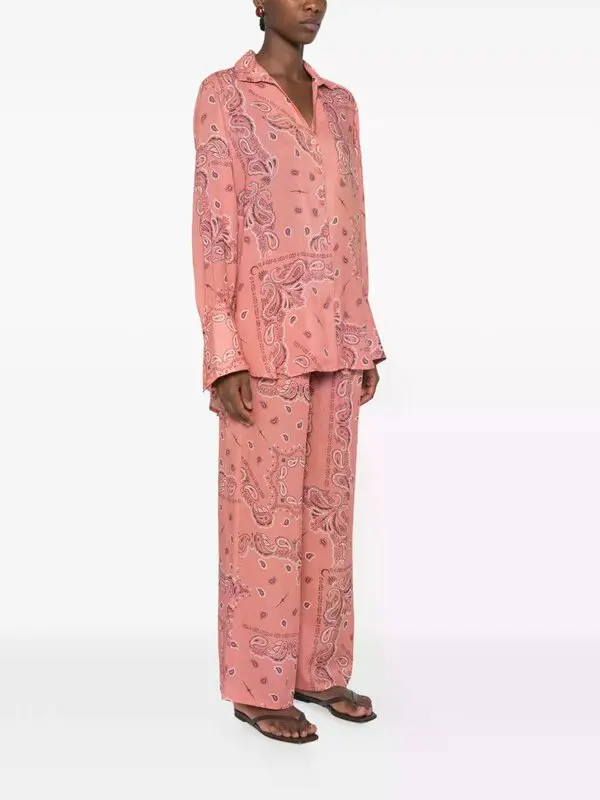 VENUJA Paisley Print Shirt
