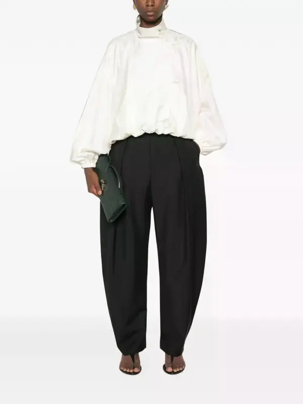 RÓHE Pleated Wide-leg Trousers