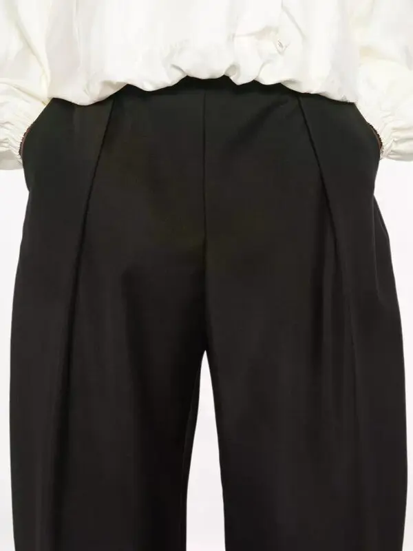 RÓHE Pleated Wide-leg Trousers