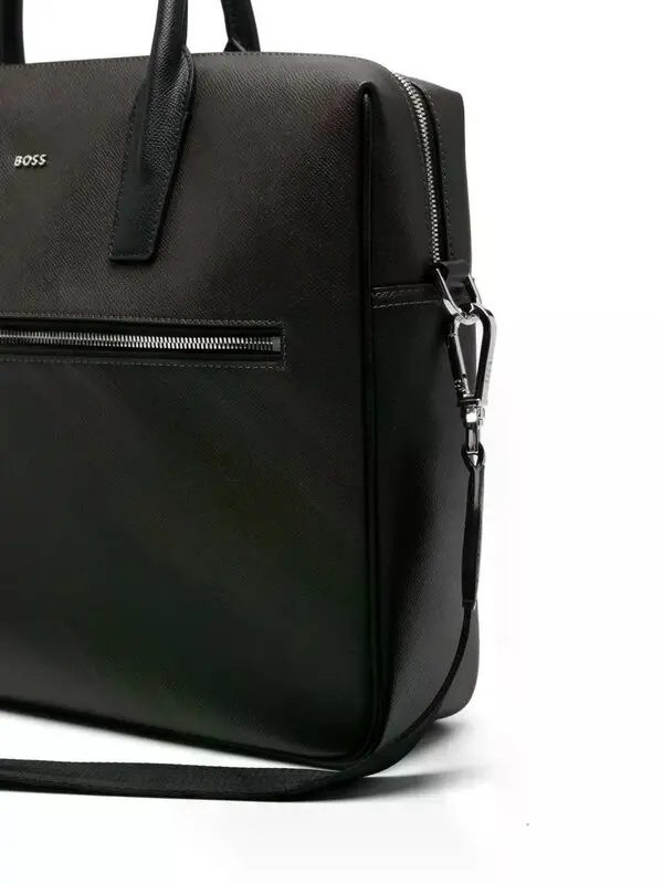 BOSS Daxter Logo-plaque Briefcase