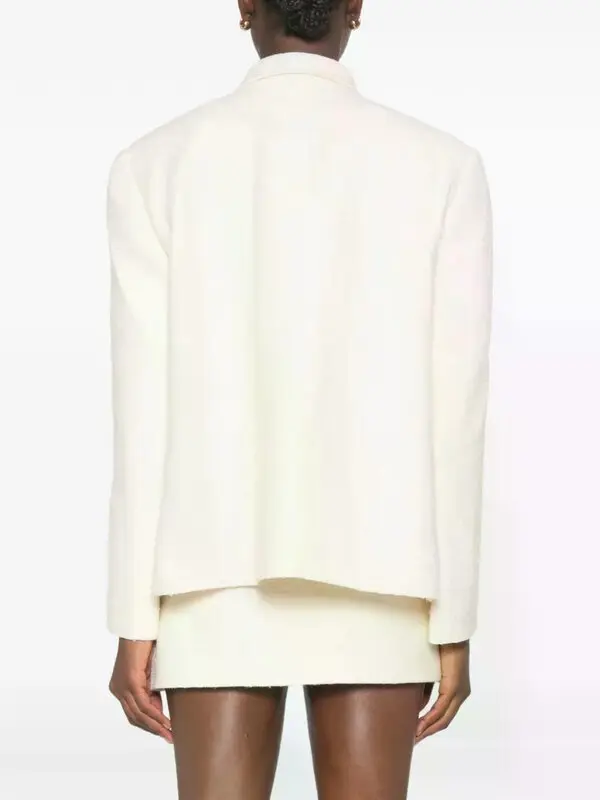 A.M.G. Long-sleeved Jacket With Shawl Collar