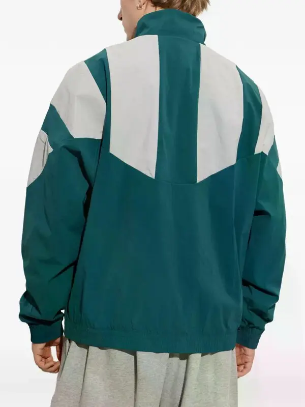 Adidas Logo-print Panelled Jacket