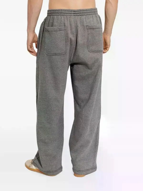 Adidas Logo-embroidered Wide-leg Track Pants