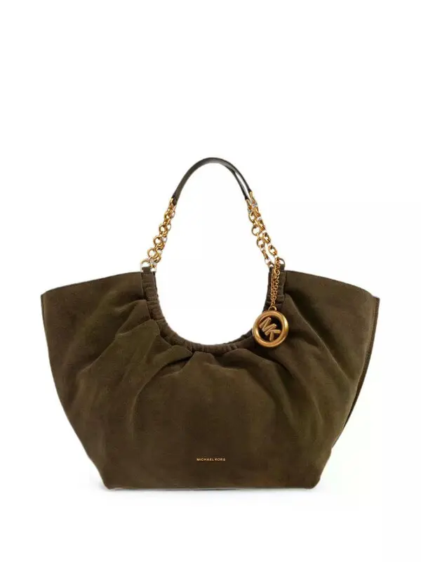 Michael Kors Large Indie Chain-link Leather Tote Bag
