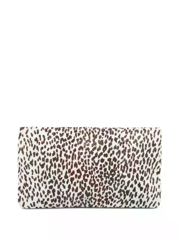 Saint Laurent Leopard-pattern Clutch Bag