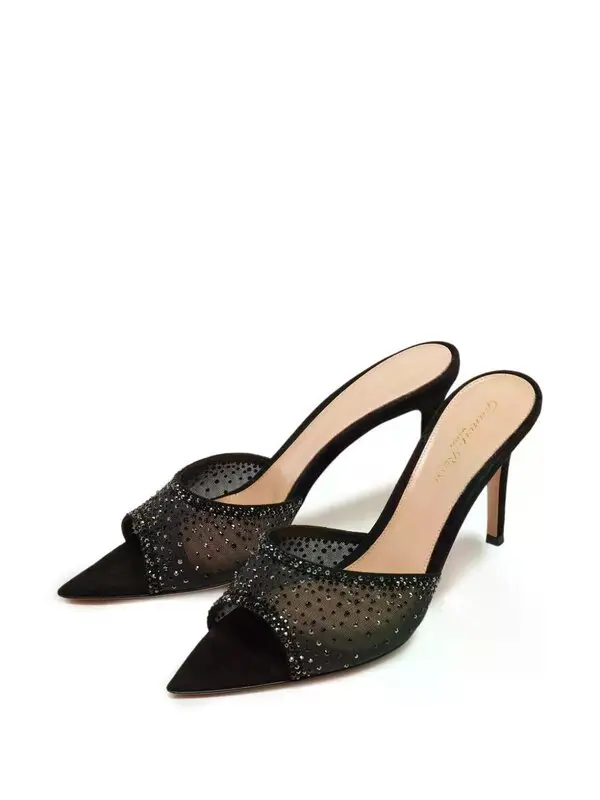 GIANVITO ROSSI Rania Mesh Mules