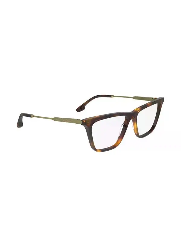 Victoria Beckham Tortoiseshell-effect Glasses - Brown