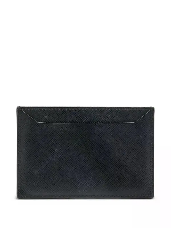 Prada Saffiano Lux Card Holder - Black