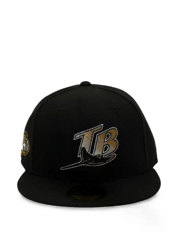 New Era 59fifty Tampa Bay Rays Baseball Cap - Black