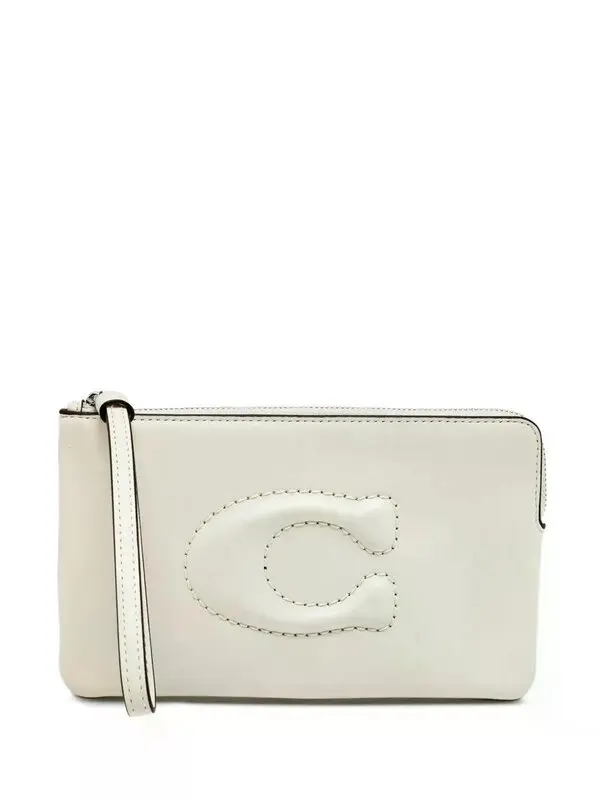 COACH VINTAGE Corner Zip Clutch Bag