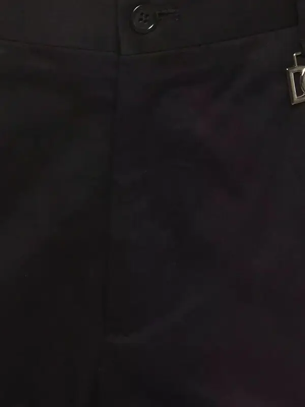 Dolce & Gabbana Dg Logo Charm Gabardine Trousers