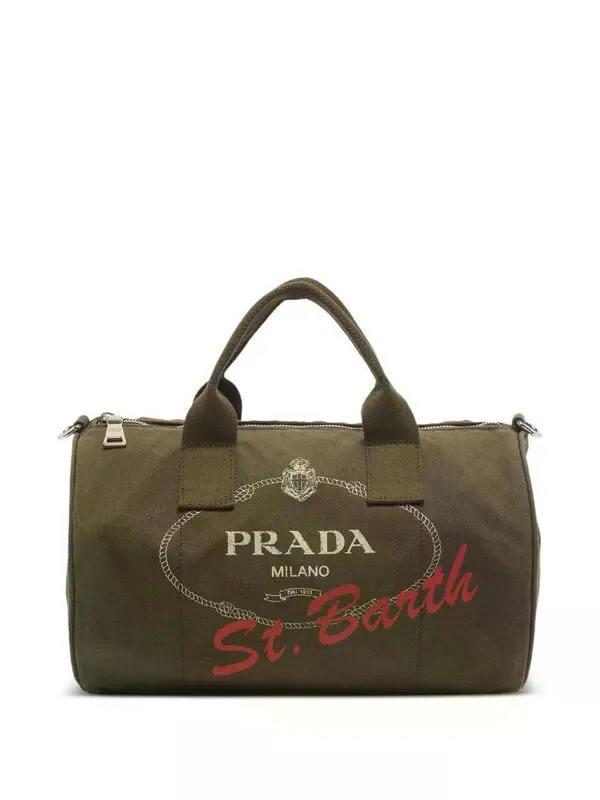 Prada X St. Barth Boston Tote Bag