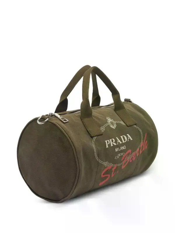 Prada X St. Barth Boston Tote Bag