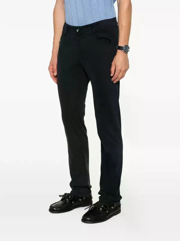 Jacob Cohen Nick Straight-leg Trousers - Blue