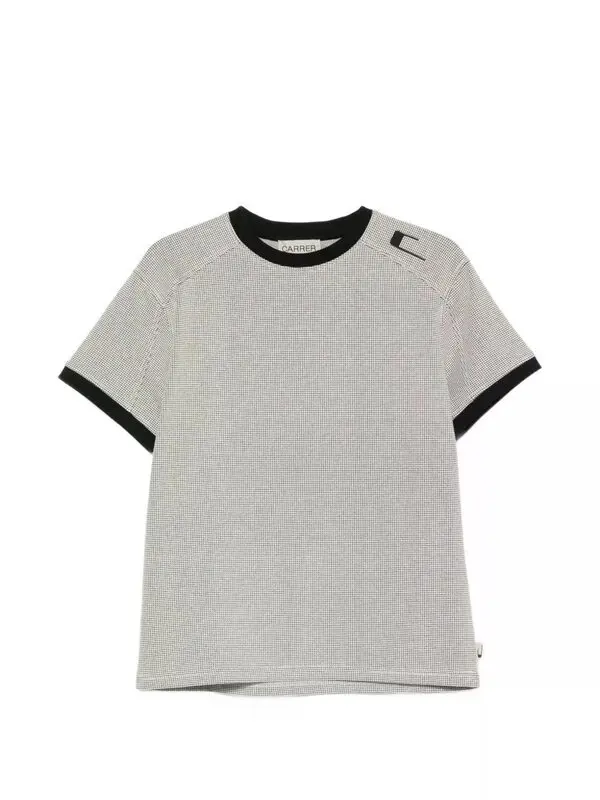 CARRER Hayes Check-pattern T-shirt